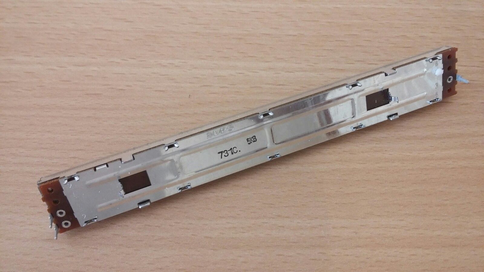 5x alps mono 100mm fader 5k ohm linear. New - Audio Broker